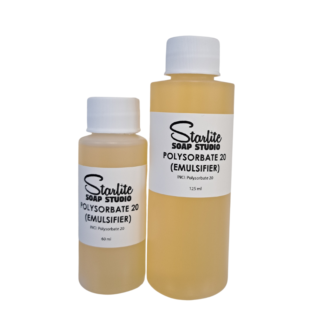 POLYSORBATE 20 -EMULSIFIER – Starlite Soap Studio