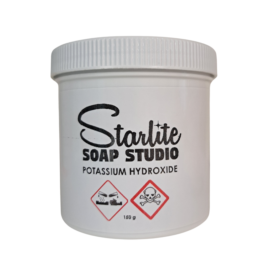 POTASSIUM HYDROXIDE (FOR LIQUID SOAP MAKING) – Starlite Soap Studio